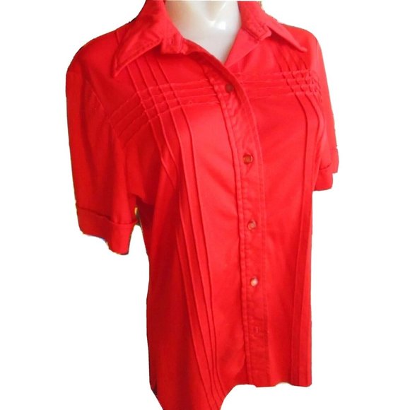 Unbranded | Tops | Vintage Womens Top Large Ribbed Polyester Disco Top ...